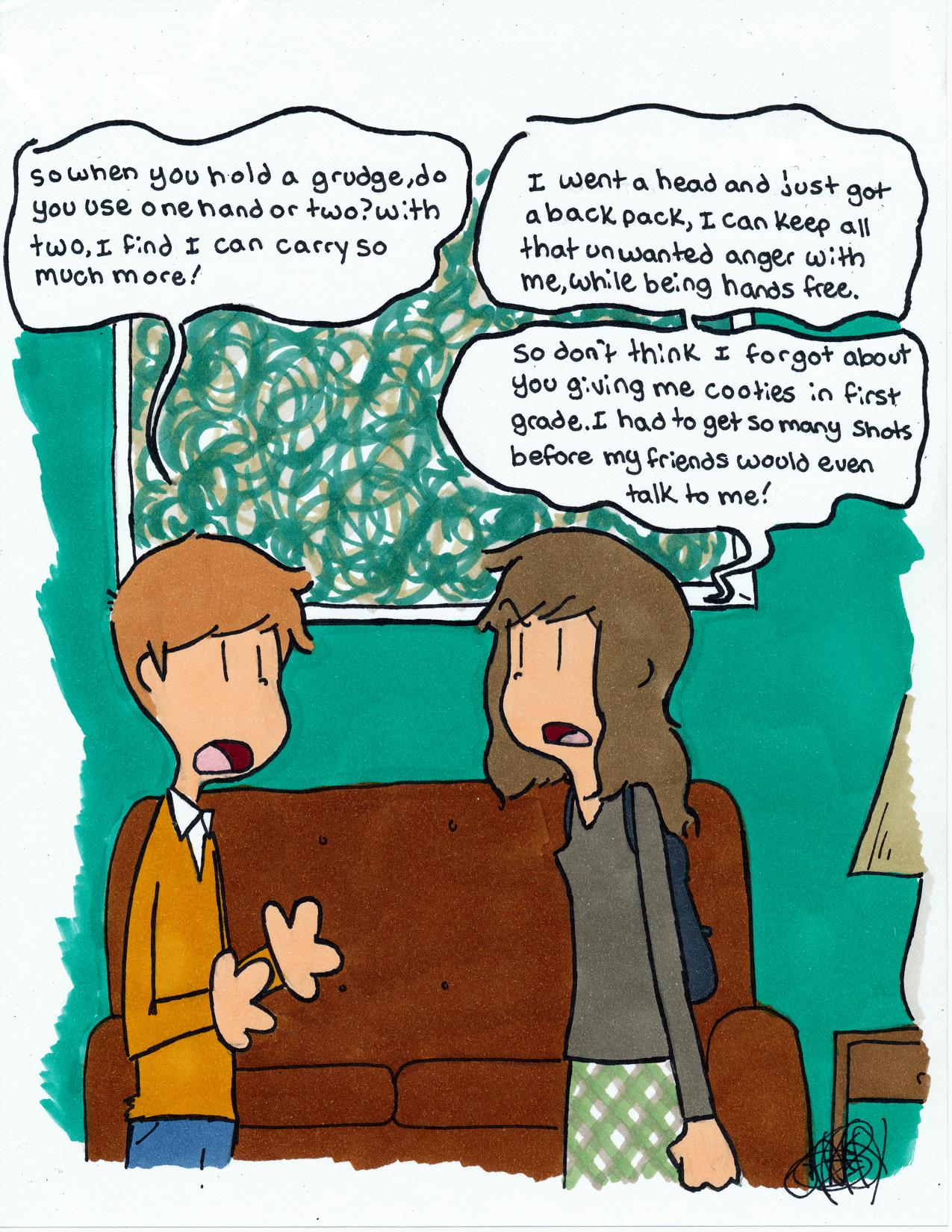 Holding A Grudge | Jake Rohdy's Comics