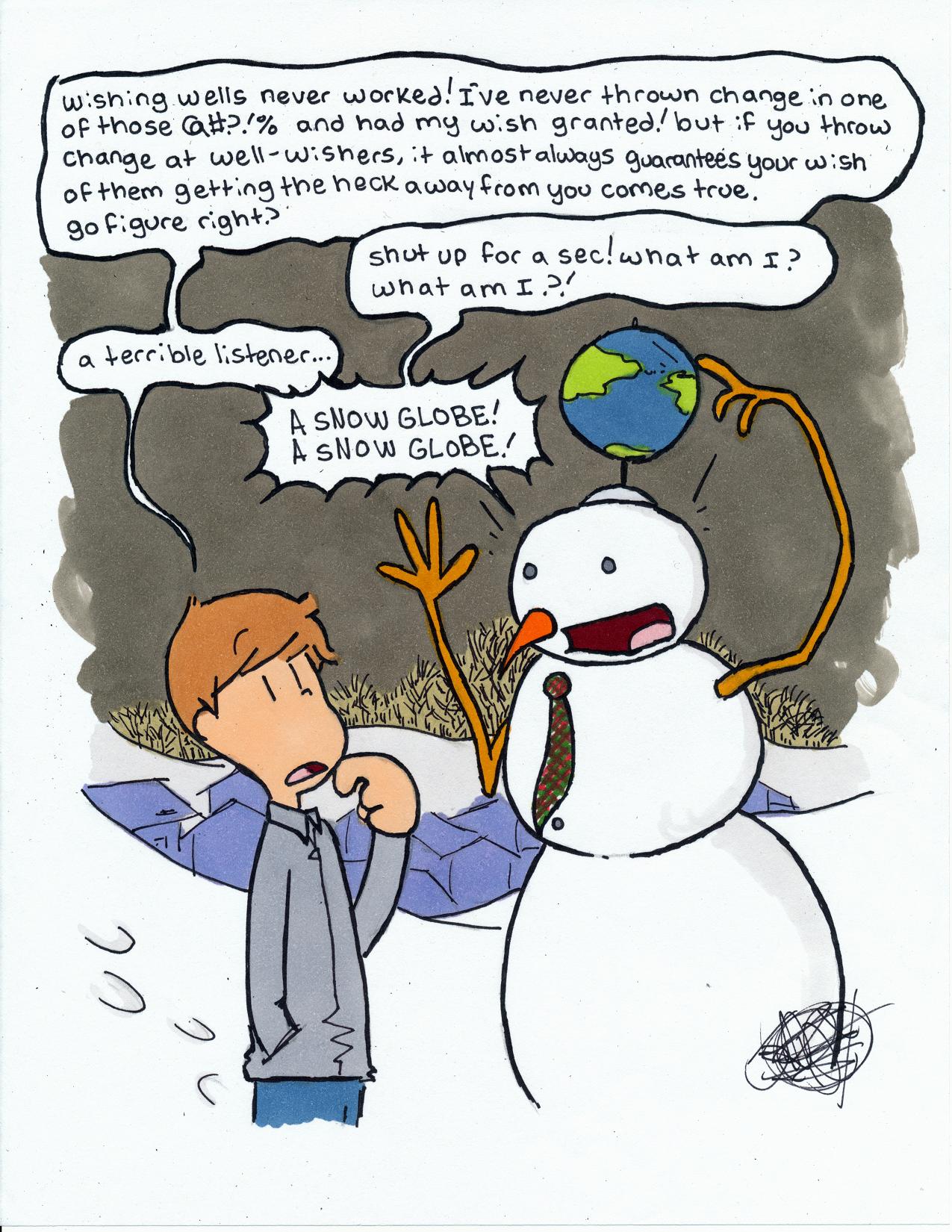 Snowman | Jake Rohdy's Comics