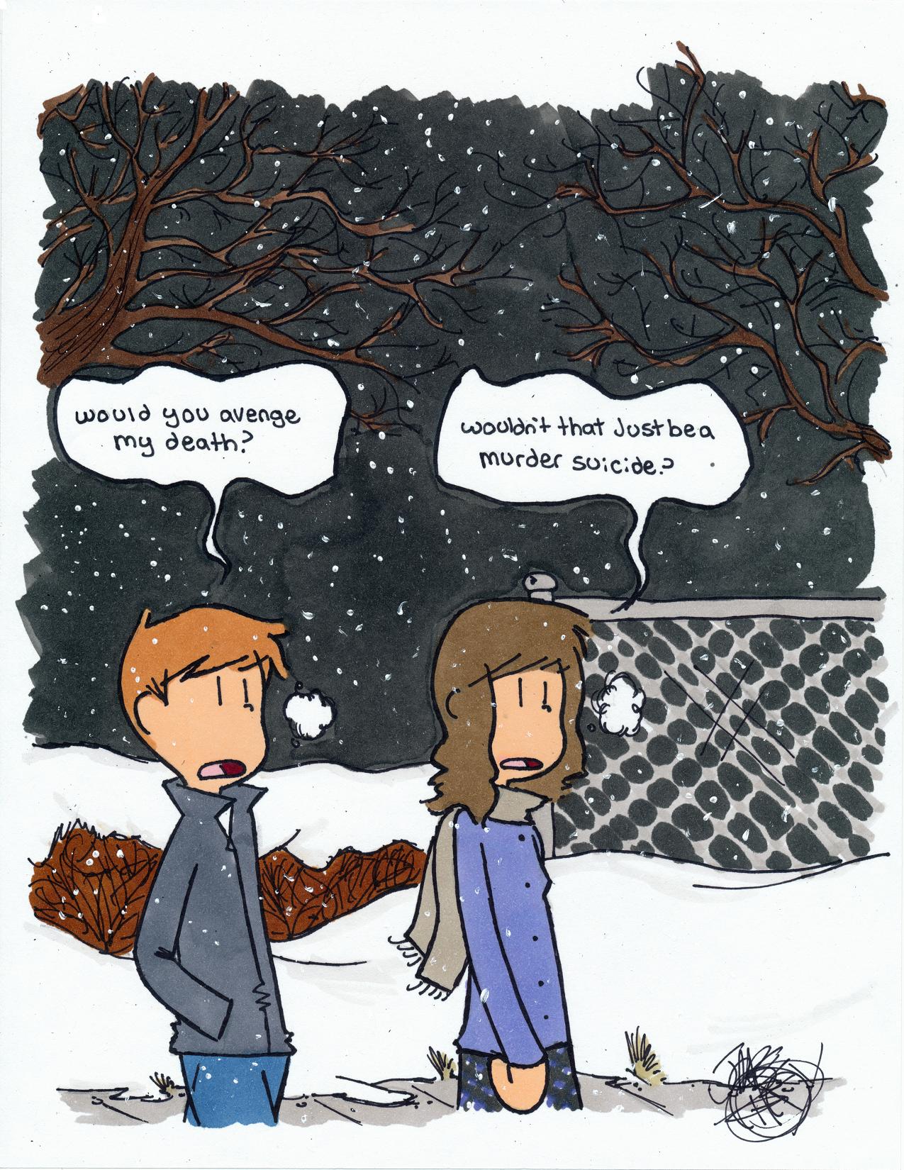 Jake Rohdy Hilarious Comic #432 "Avenge My Death" : r/webcomics